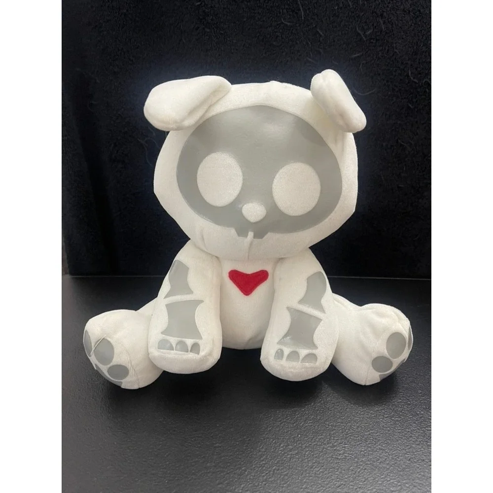 Skelanimals | Toys | Skelanimals Dax The Dog Plush White Grey Skeleton ...